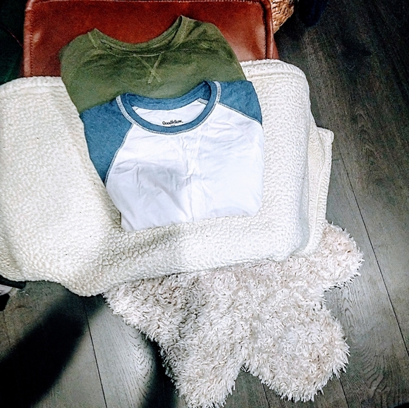 Goodfellow & Co | Shirts | 2 Goodfellow Co Target Henley Long Sleeve ...